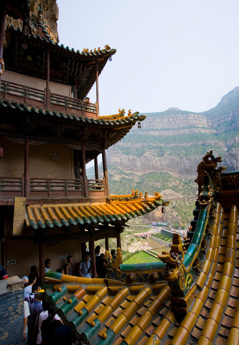 Photos, Images & Pictures of The Hanging Temple,Shanxi China Photo Gallery